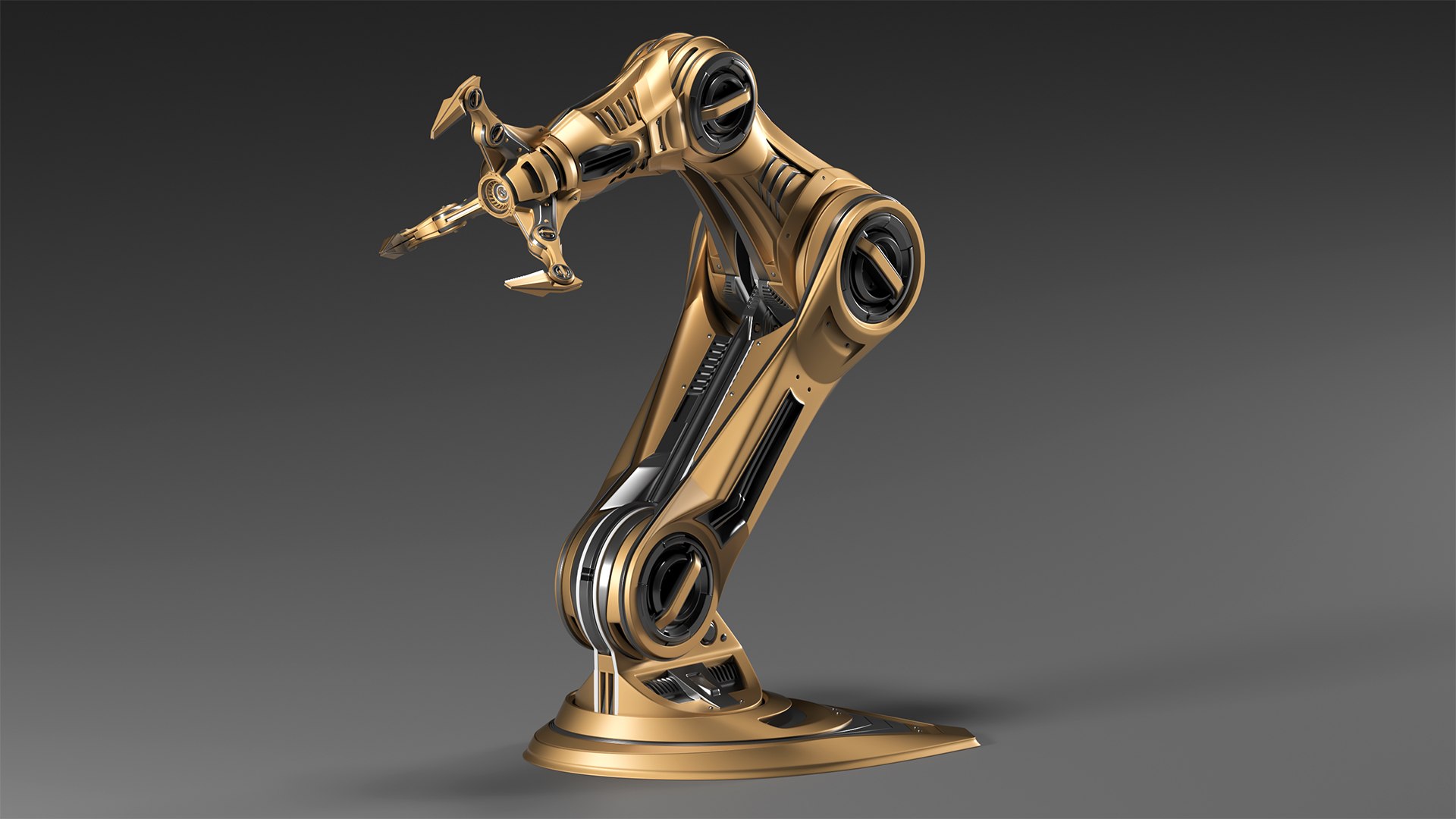 ROBOTIC ARM 5 Rigged And Animated 3D Model - TurboSquid 1759599