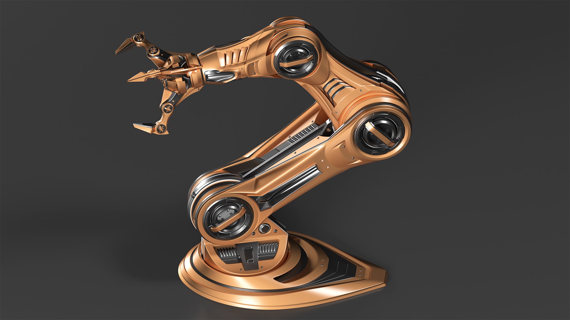 ROBOTIC ARM 5 Rigged And Animated 3D Model - TurboSquid 1759599