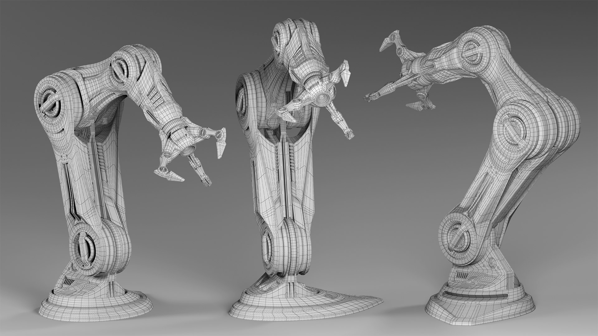 ROBOTIC ARM 5 Rigged And Animated 3D Model - TurboSquid 1759599