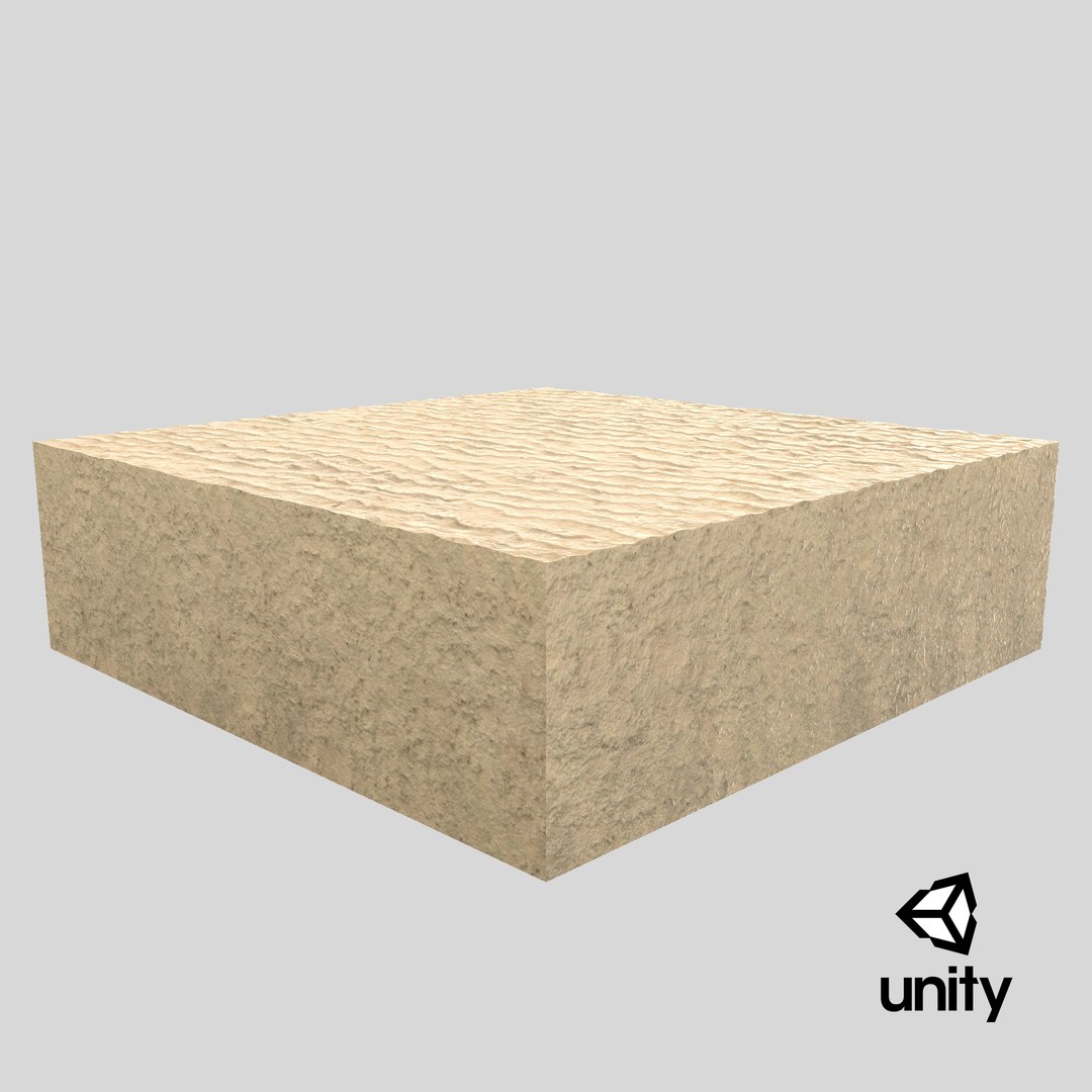 3D sand cross section 04 model - TurboSquid 1312312