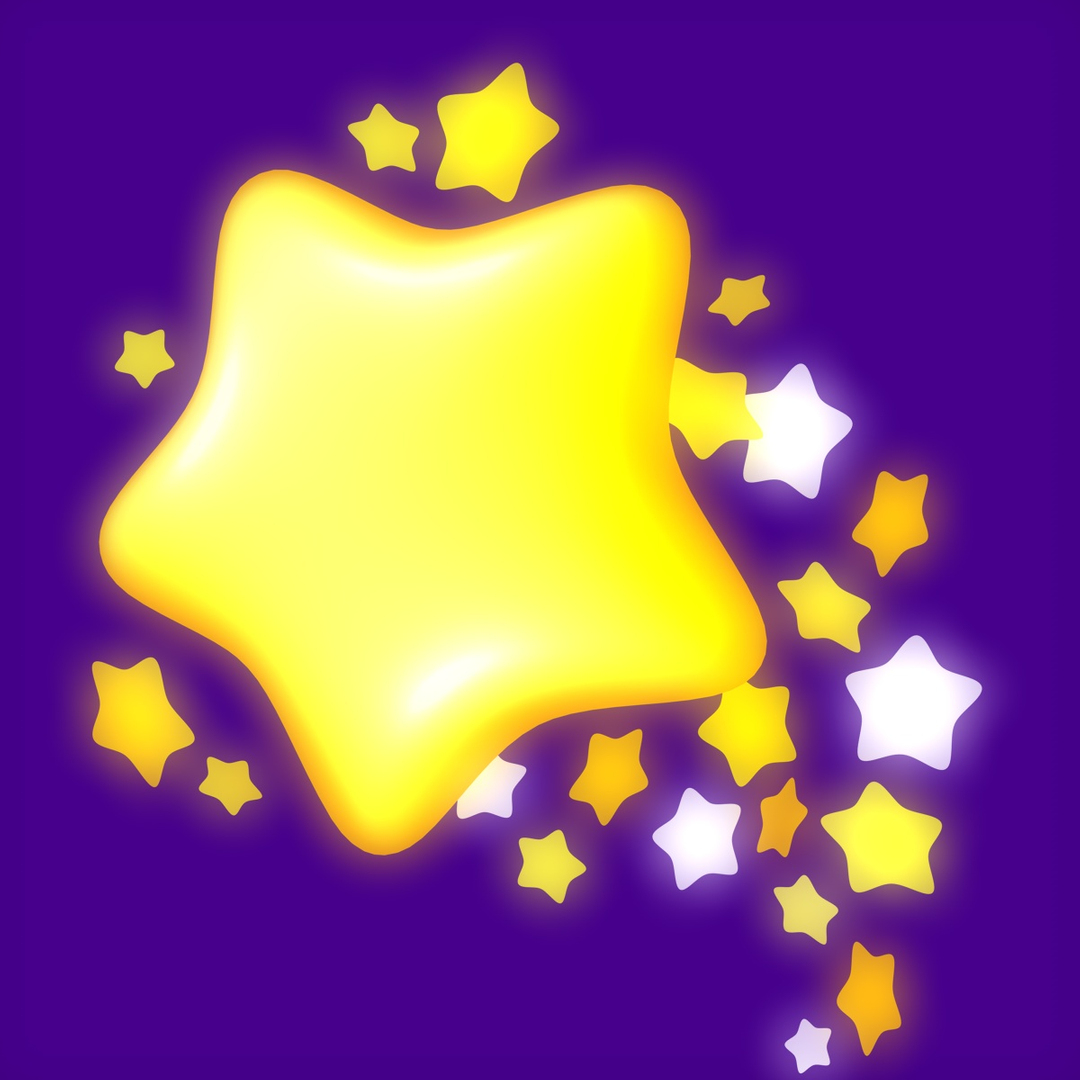 3d 3ds rounded star