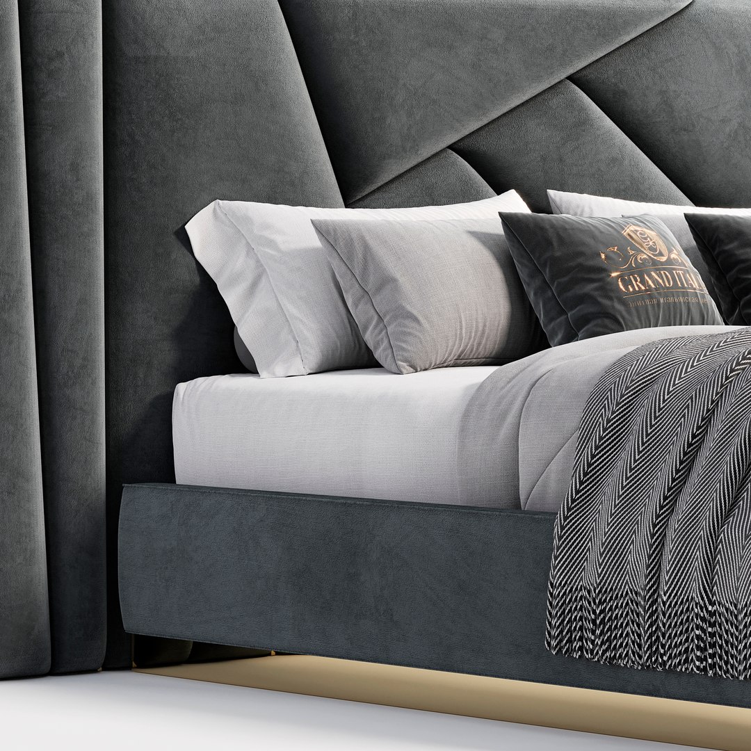 3D Mascari Bed By Grand Italia model - TurboSquid 2121135