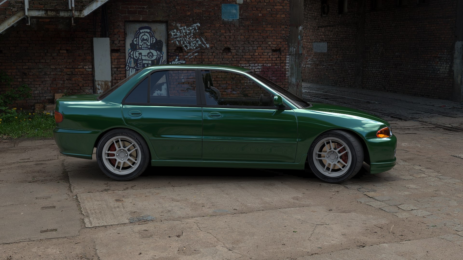 3D Lancer Glxi 1993 Model - TurboSquid 1535215