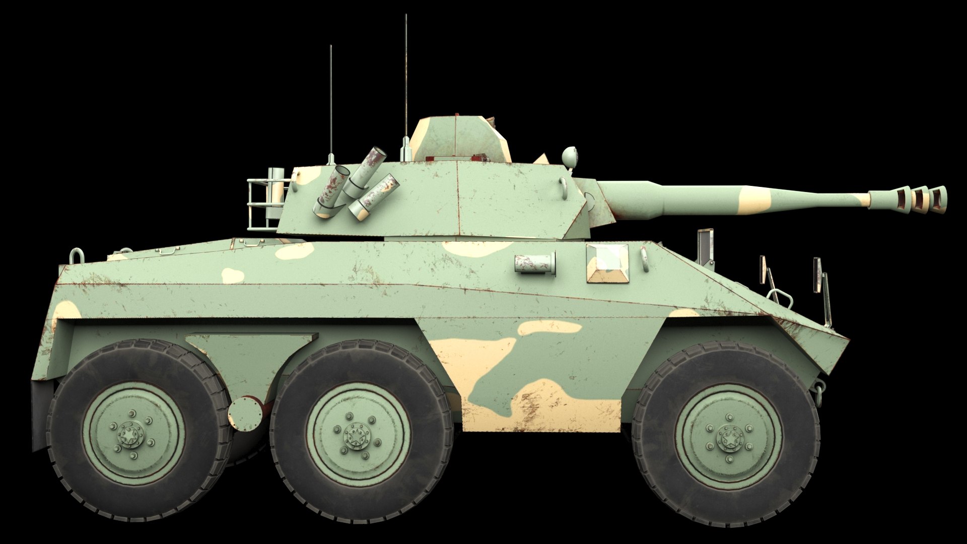 Ee-9 Cascavel 3D Model - TurboSquid 1474784