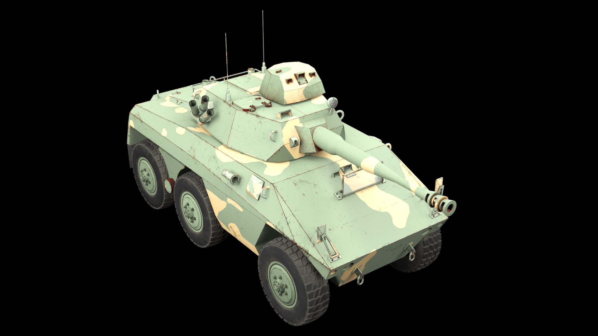 Ee-9 Cascavel 3D Model - TurboSquid 1474784