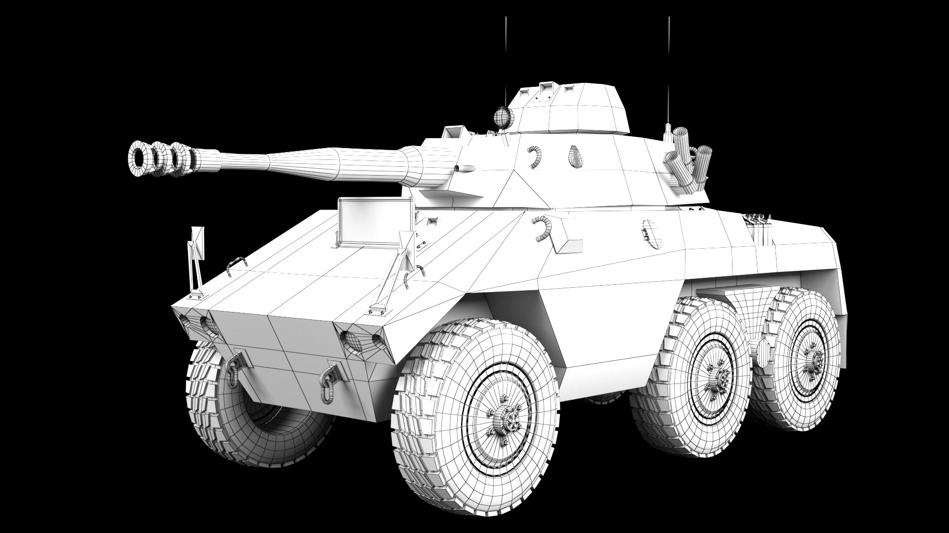 Ee-9 Cascavel 3D Model - TurboSquid 1474784