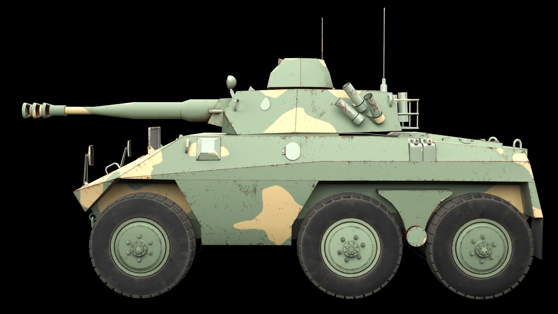 Ee-9 Cascavel 3D Model - TurboSquid 1474784