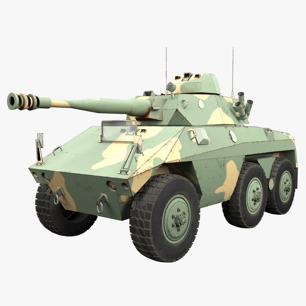 Ee-9 cascavel 3D model - TurboSquid 1474784