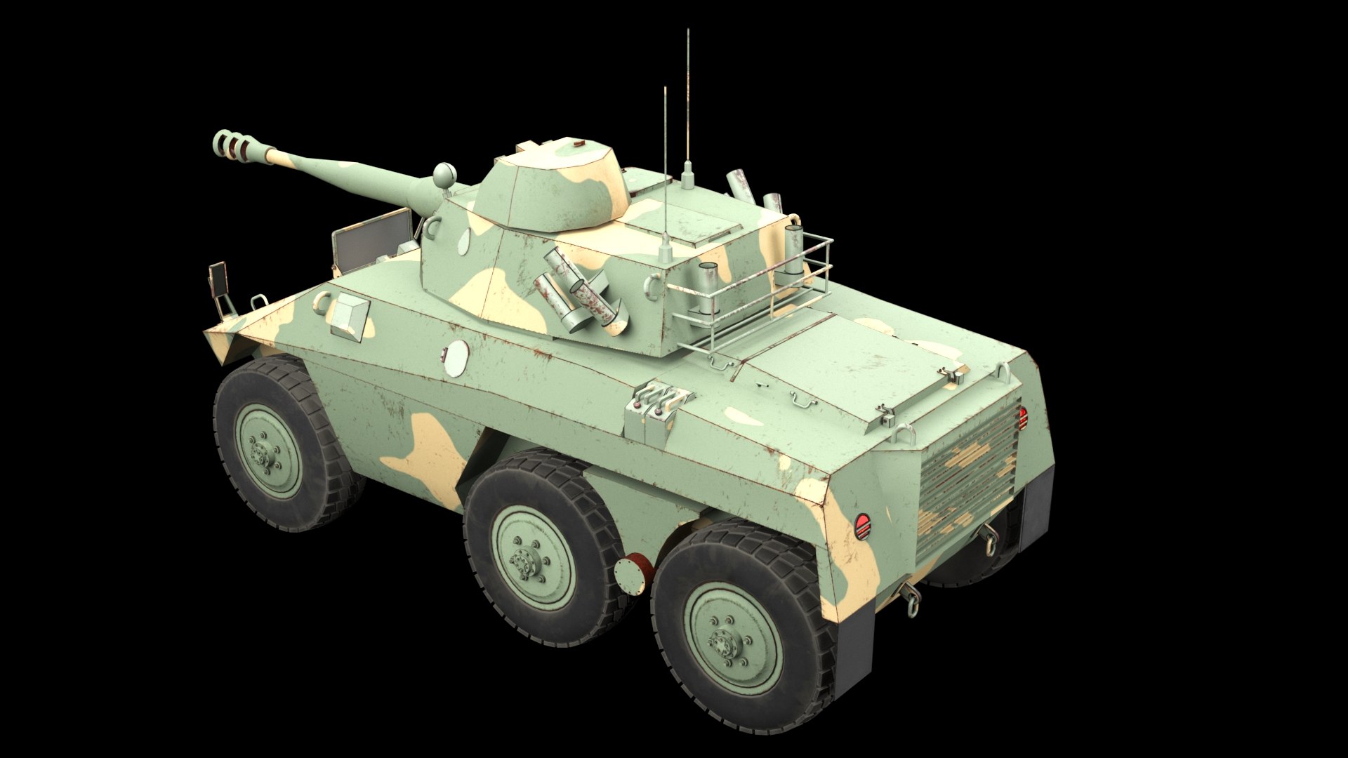 Ee-9 Cascavel 3D Model - TurboSquid 1474784