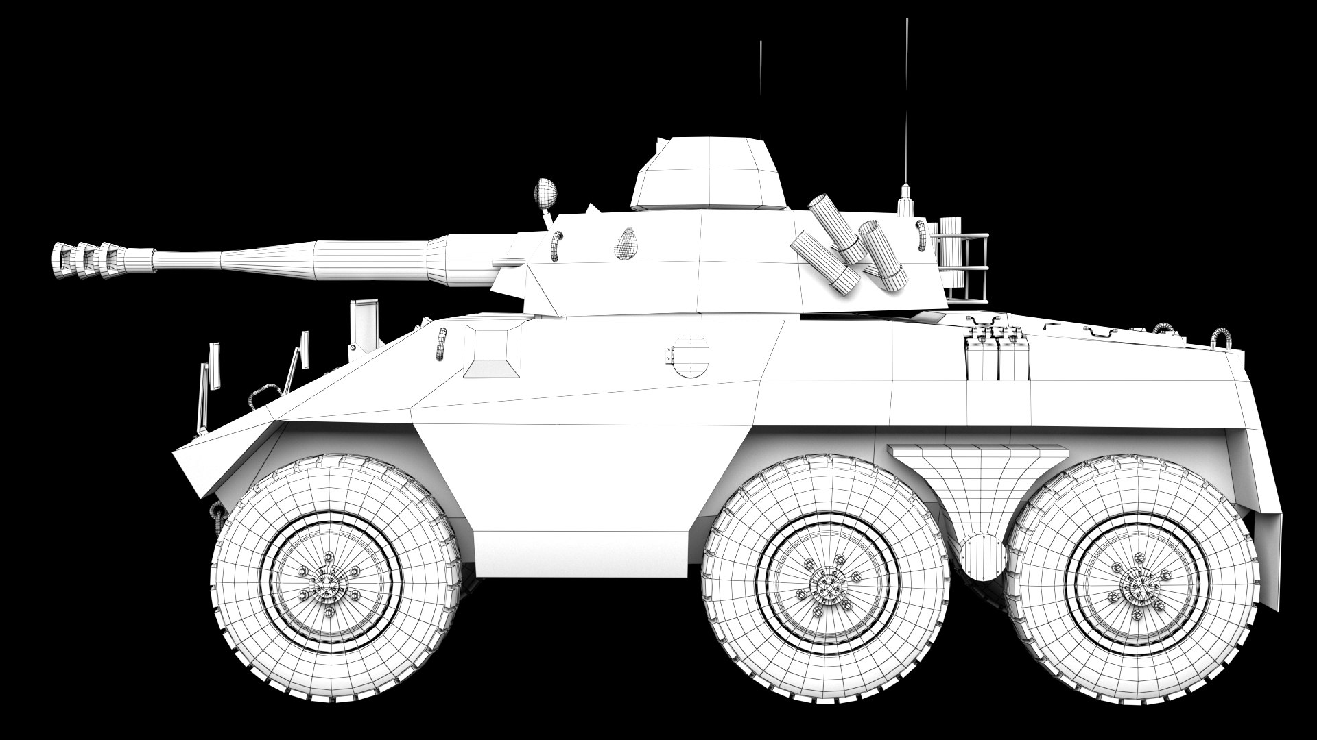 Ee-9 Cascavel 3D Model - TurboSquid 1474784