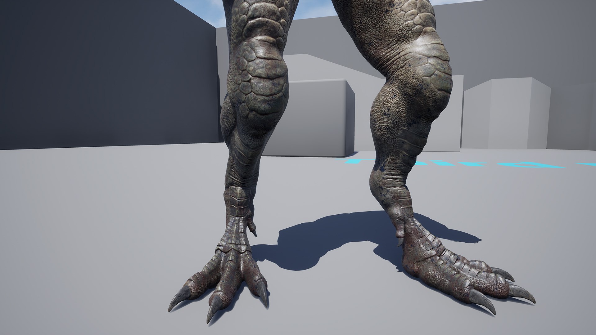 Theropod Rex Man UnrealEngine - Unity - Maya FBX Model - TurboSquid 2138336