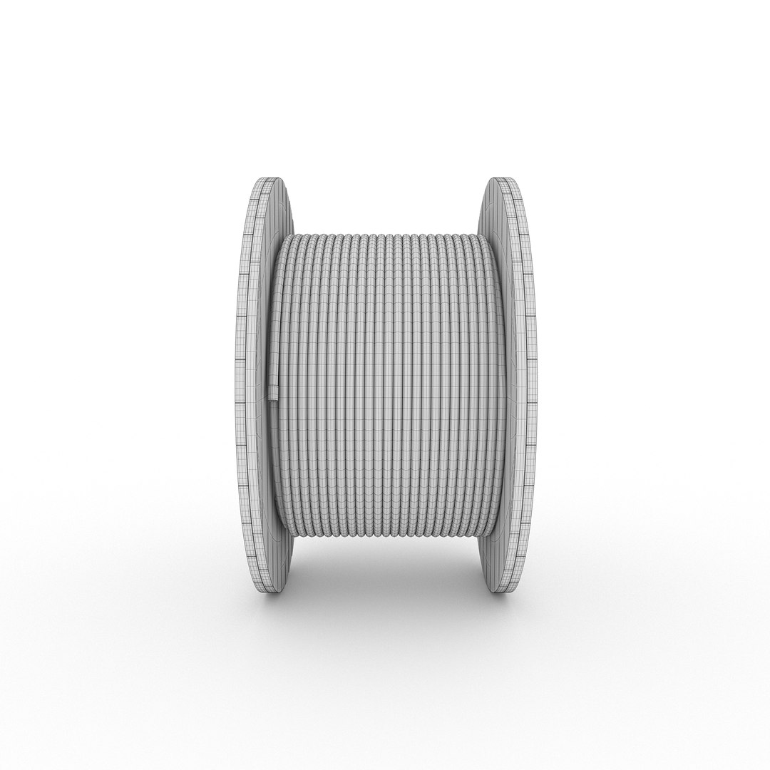 Cable Wood 3D Model - TurboSquid 1533958