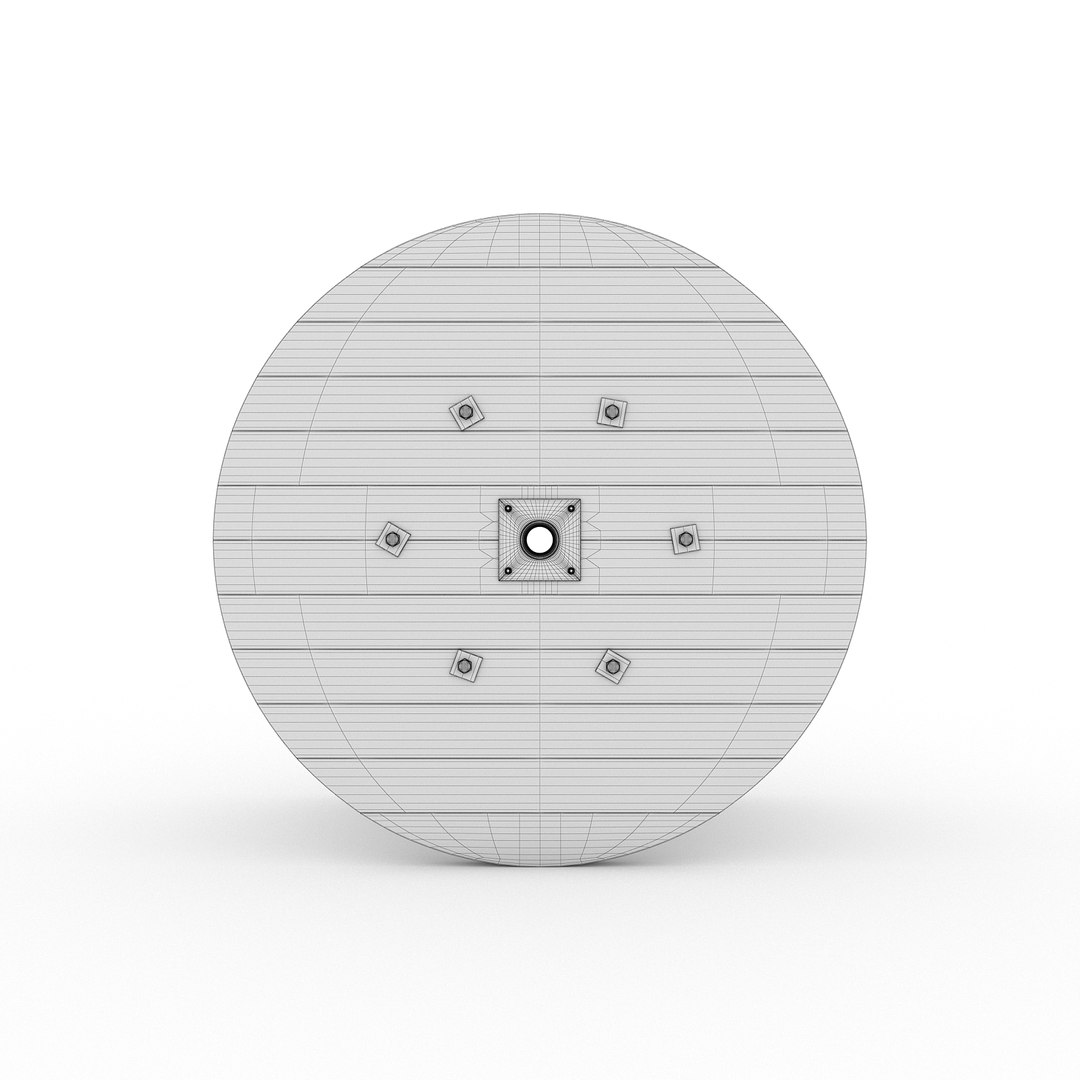 Cable Wood 3D Model - TurboSquid 1533958