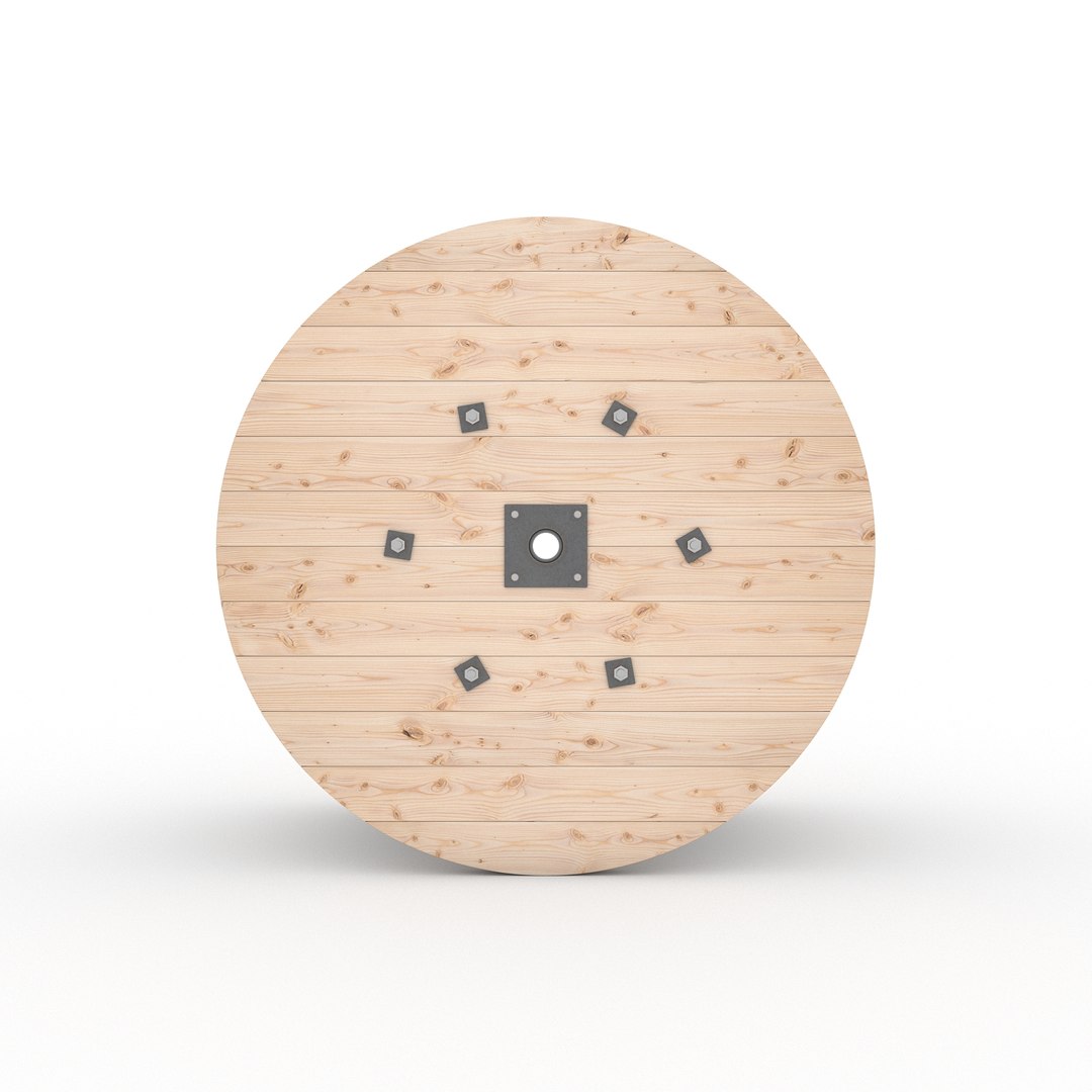 Cable Wood 3D Model - TurboSquid 1533958