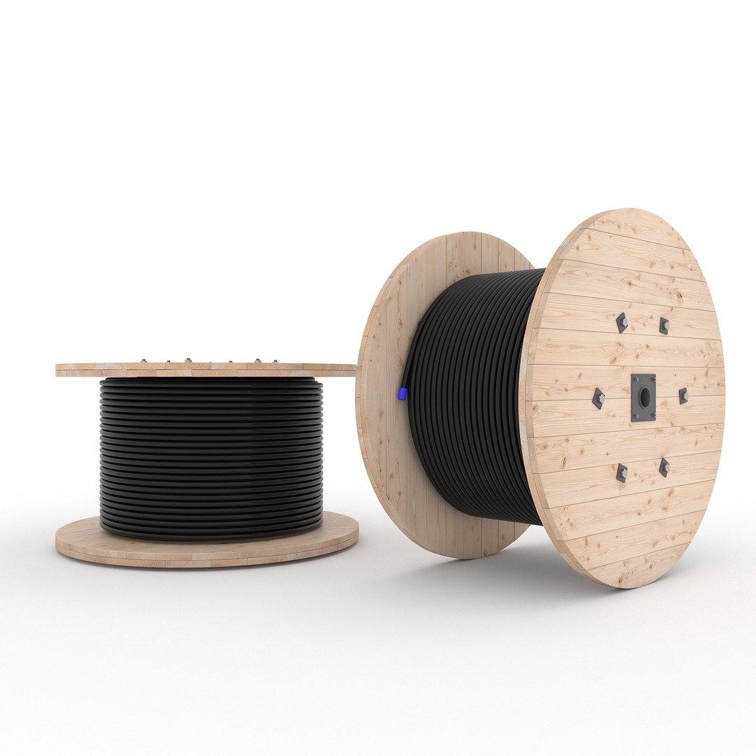 Cable Wood 3D Model - TurboSquid 1533958