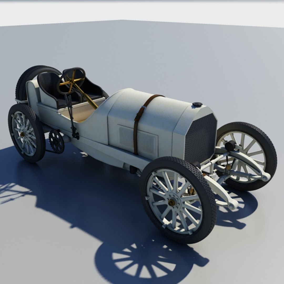 3d Model Mercedes 1908