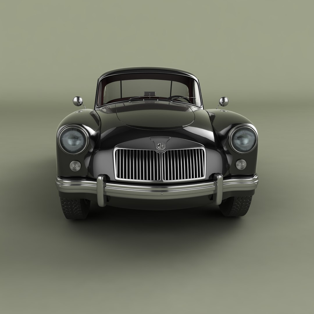 3d Mg Mga Coupe