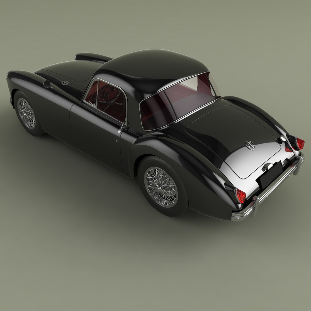 3d Mg Mga Coupe