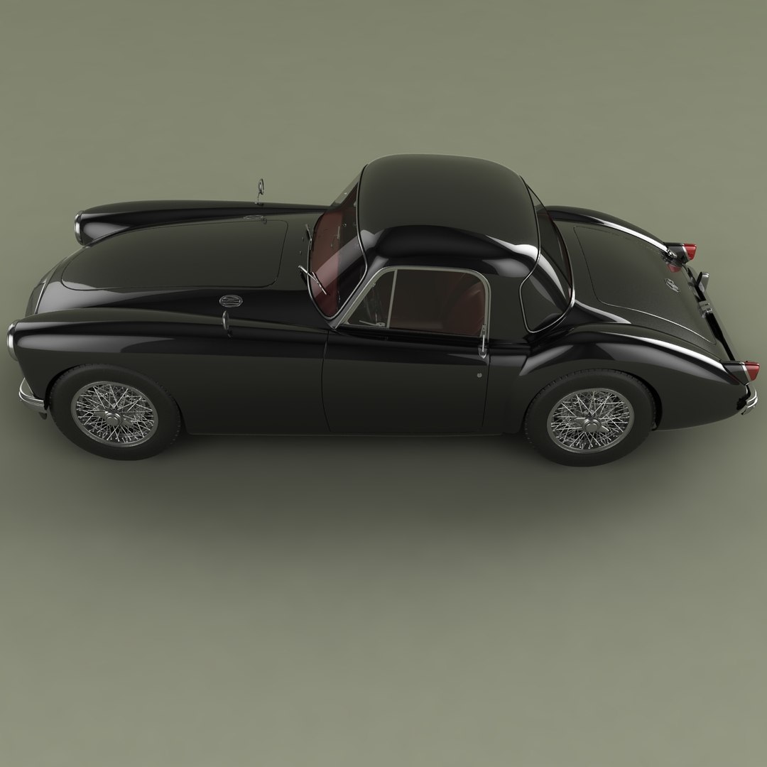 3d Mg Mga Coupe
