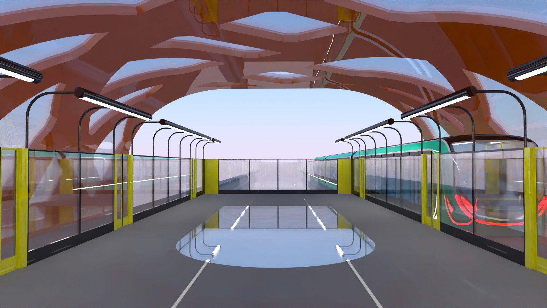 3D Monorail Stations 2023 Collection II Model - TurboSquid 2066687