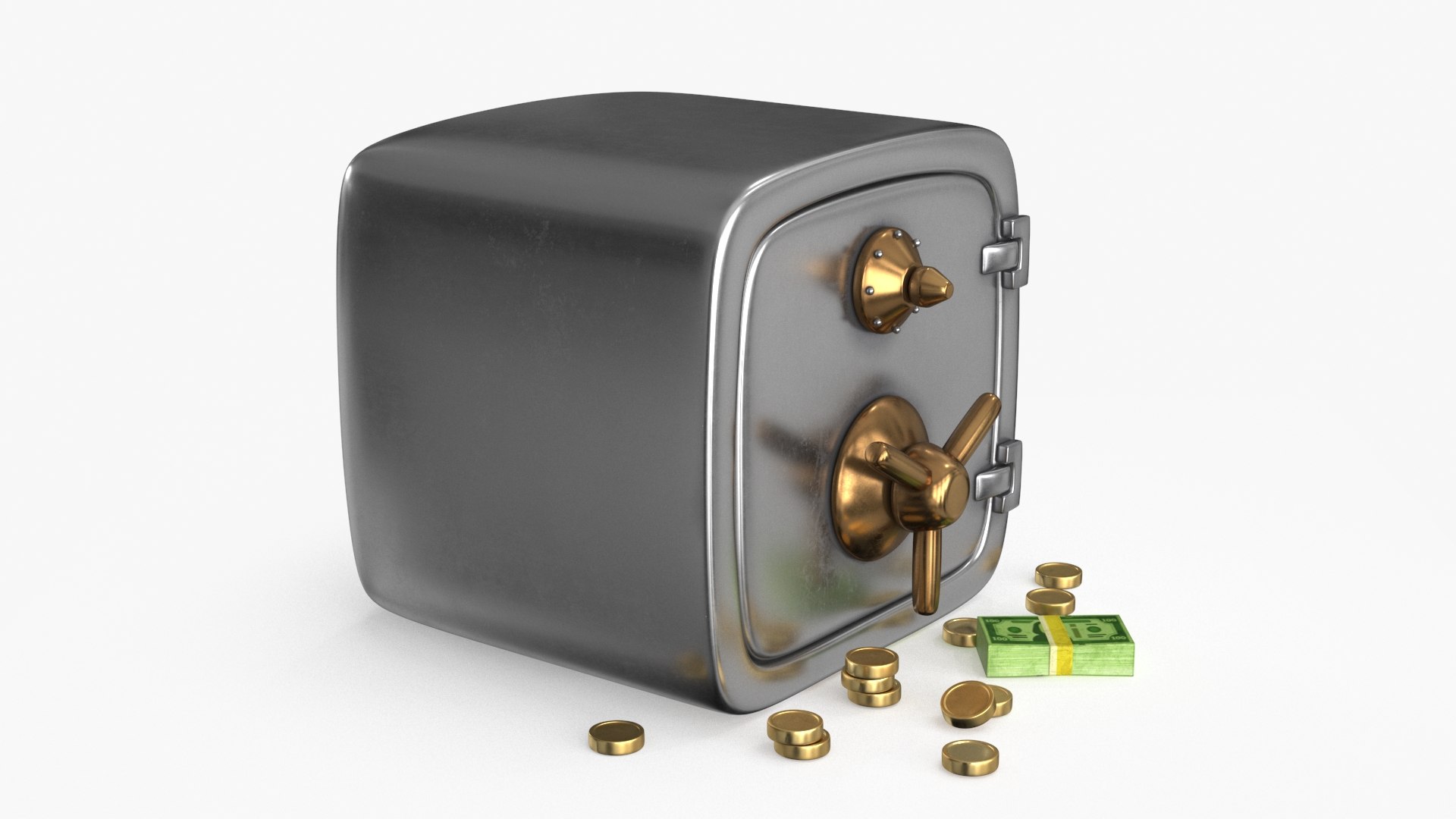 Safe Cartoon 3D Model - TurboSquid 2015278