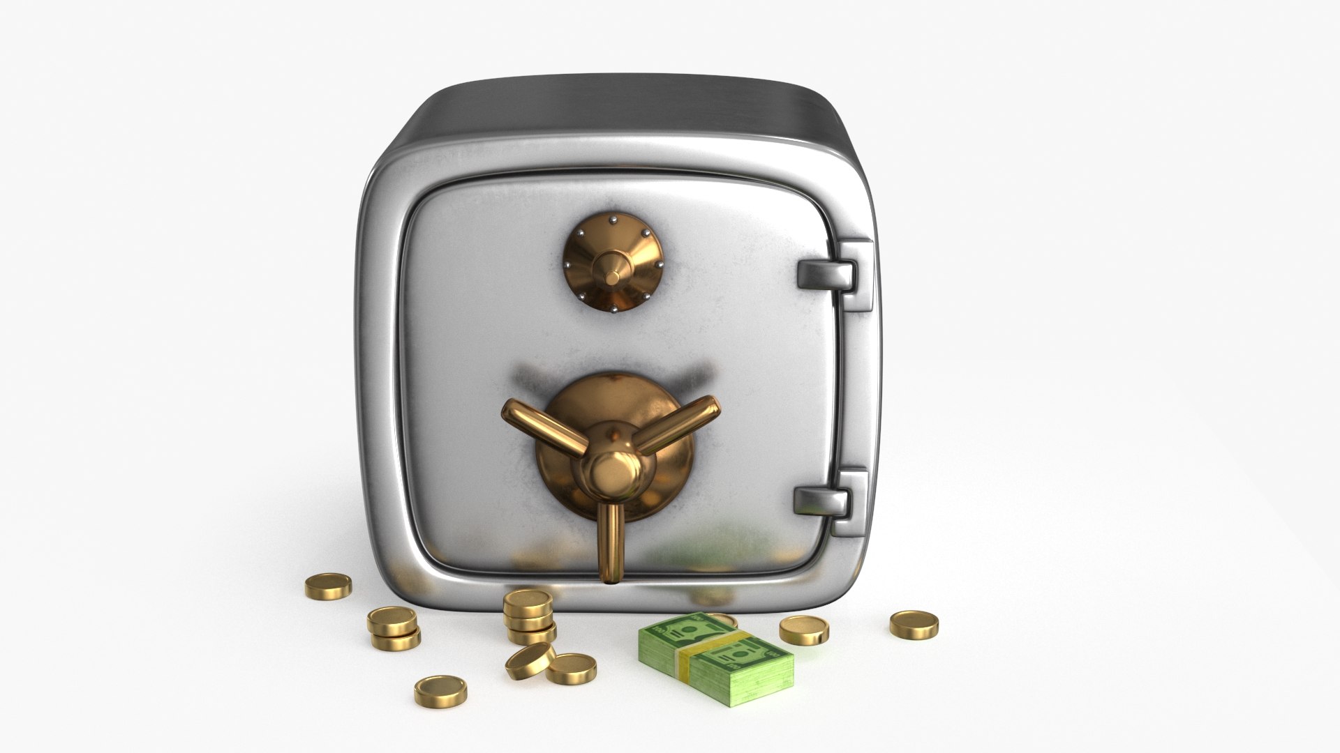 Safe Cartoon 3D Model - TurboSquid 2015278