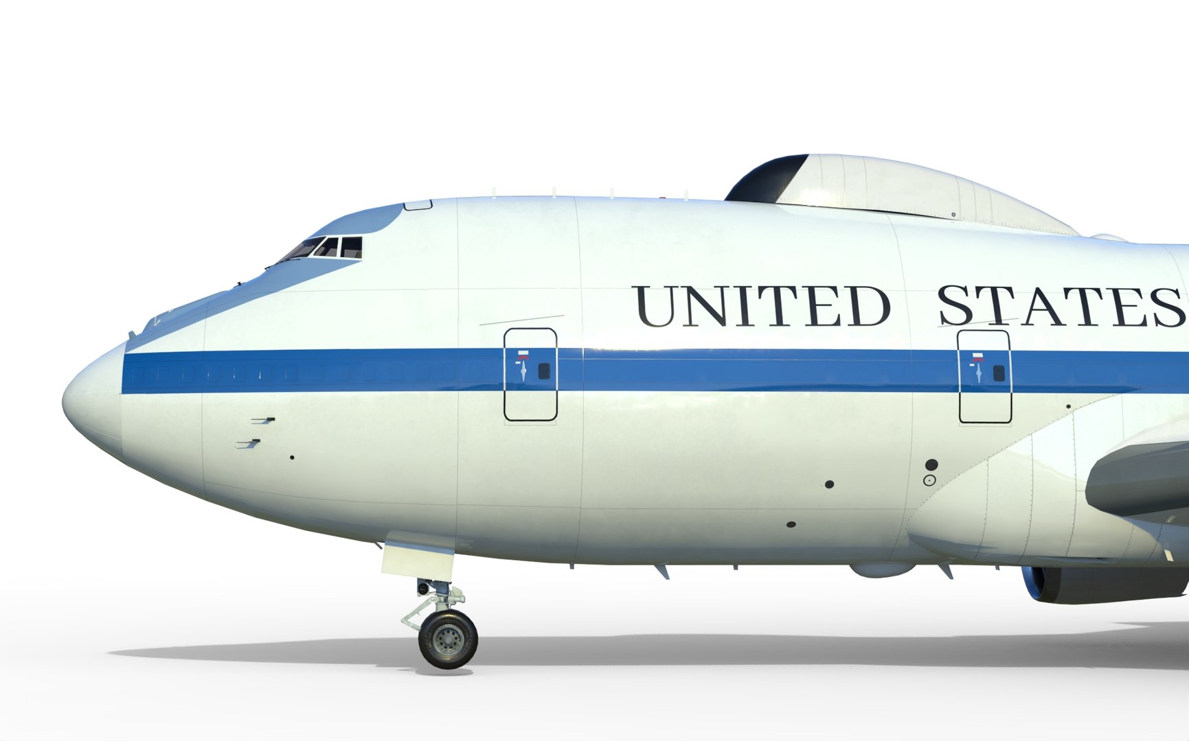 3D Model Boeing E-4 Doomsday Plane - TurboSquid 1991762