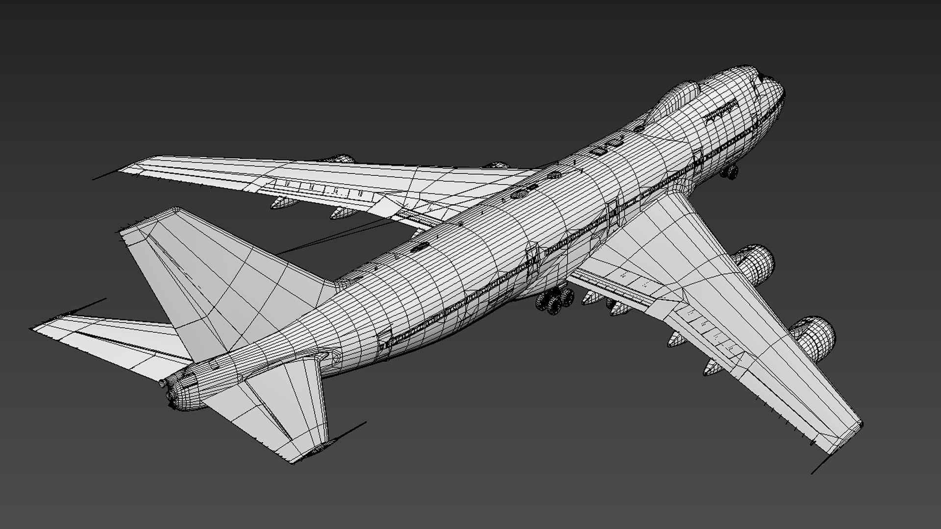 3D Model Boeing E-4 Doomsday Plane - TurboSquid 1991762