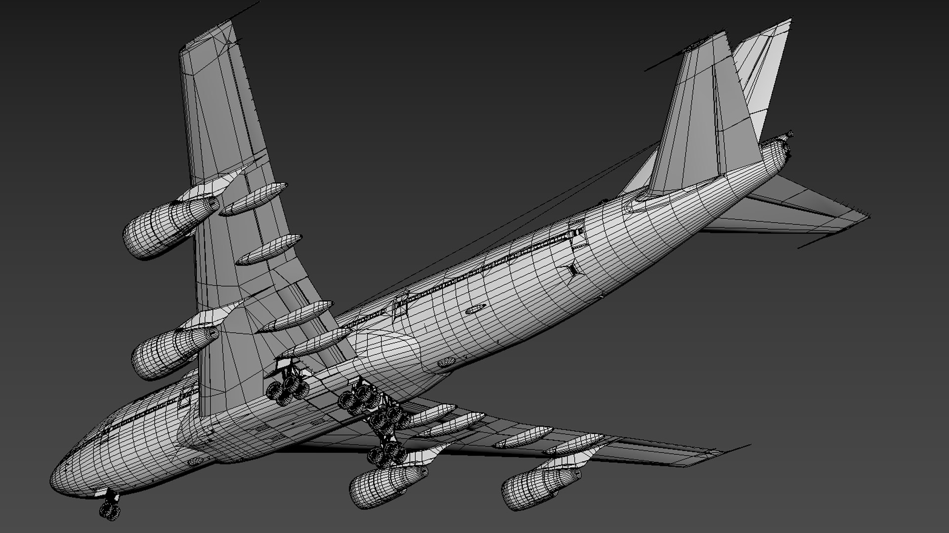 3D Model Boeing E-4 Doomsday Plane - TurboSquid 1991762