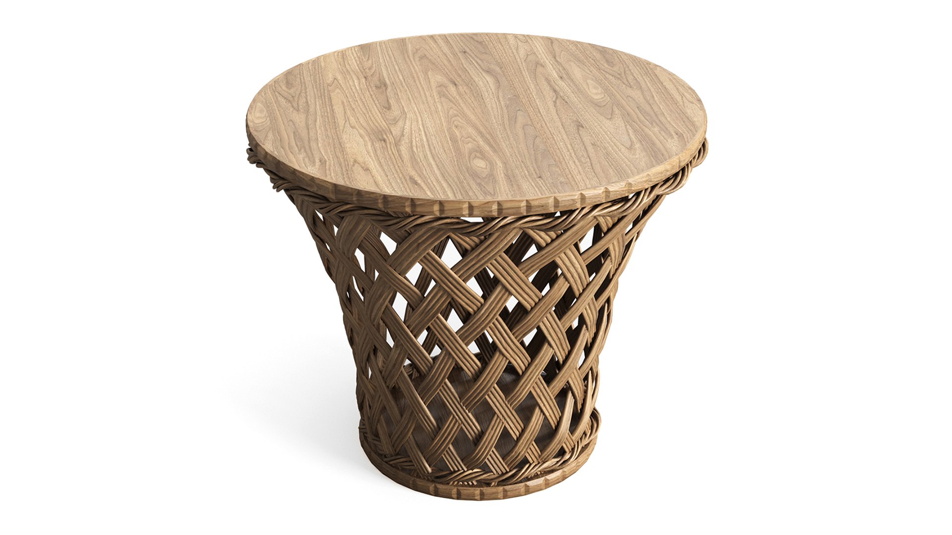 3D Basket Table Model - TurboSquid 2185916