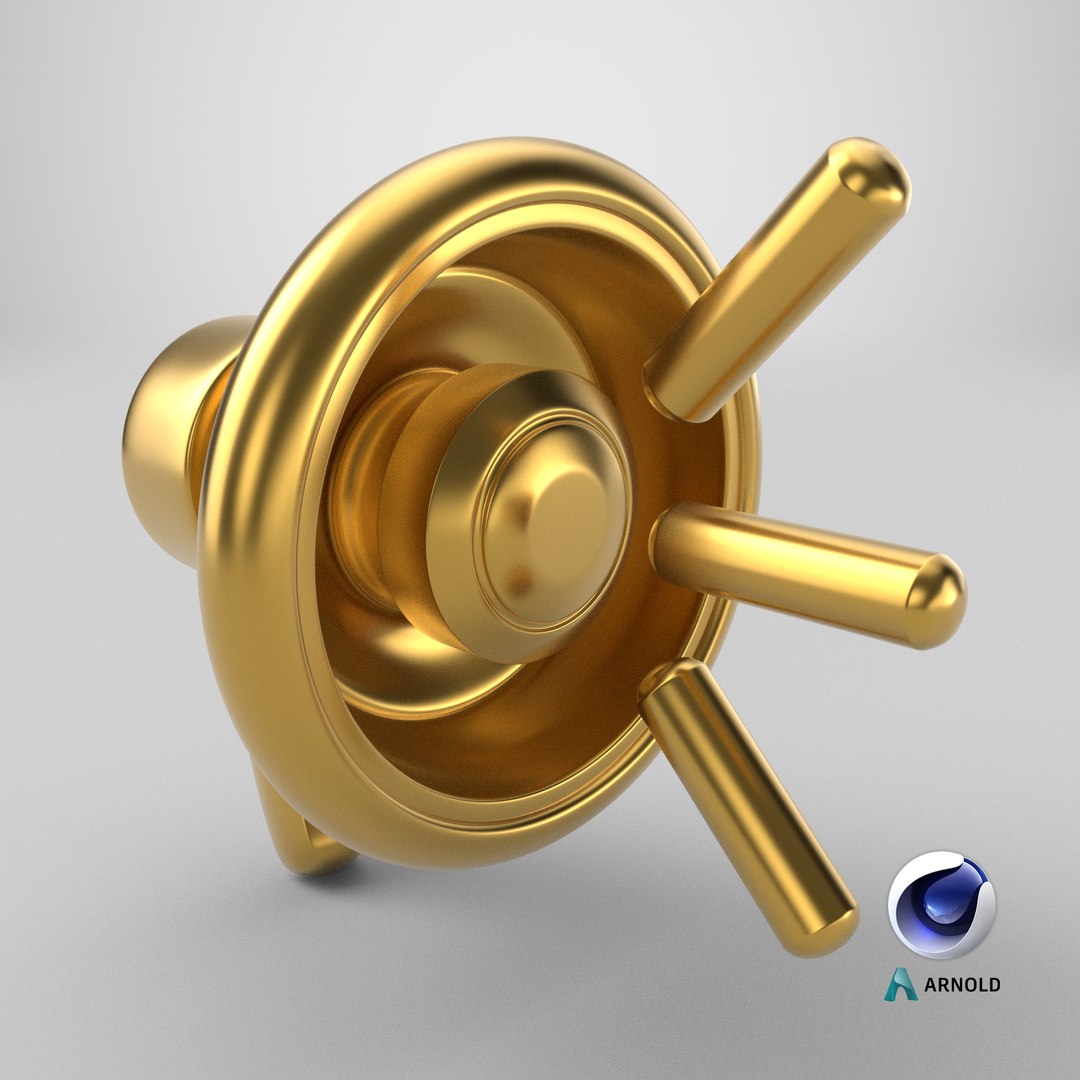 Golden Megaphone Icon 3D Model - TurboSquid 2421717