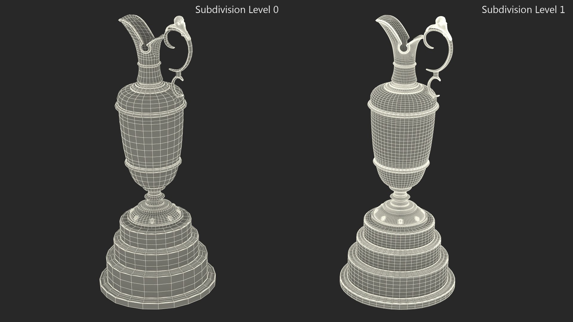 Claret Jug British Open Model - TurboSquid 2063032