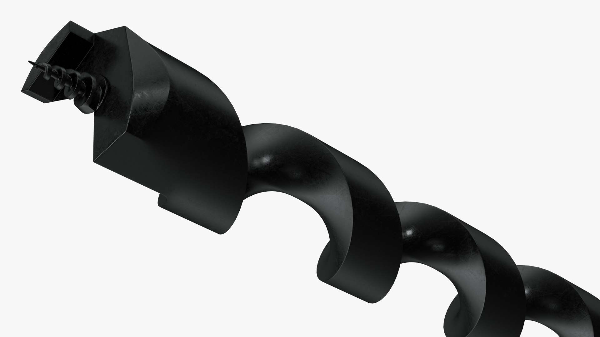 3D Model Carbide Tipped Auger Bit New - TurboSquid 2110969