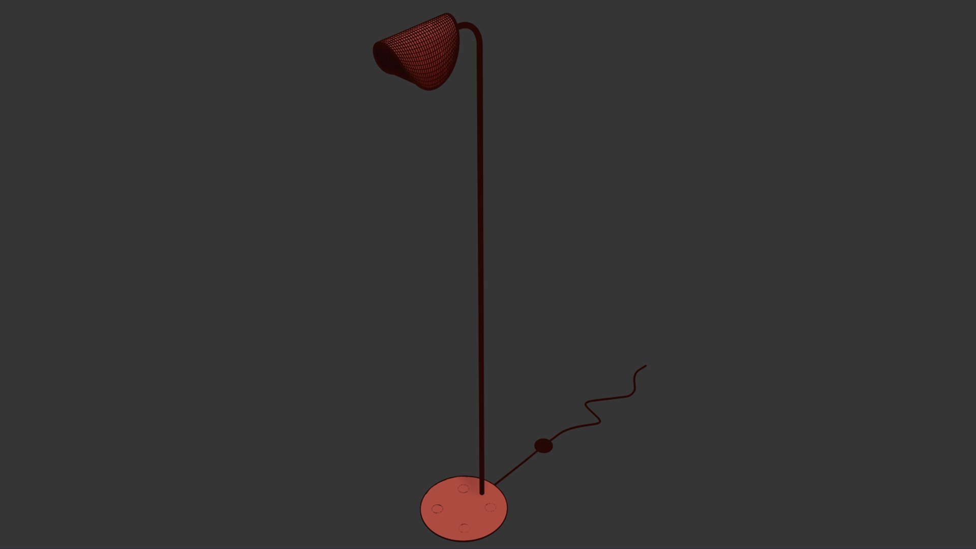 Veska Valaisin Gronlund Floor Lamp 3D model - TurboSquid 2134933