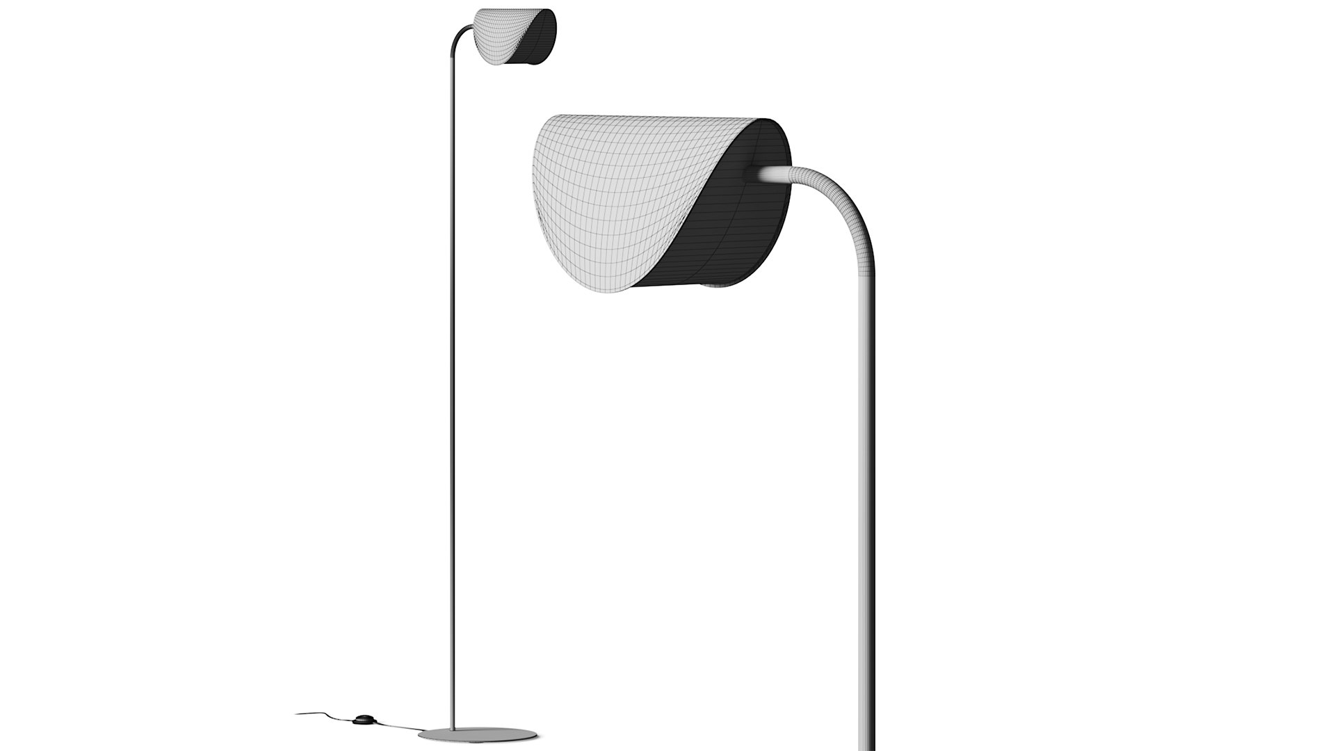 Veska Valaisin Gronlund Floor Lamp 3D model - TurboSquid 2134933