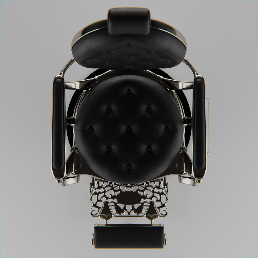 3D Model Barber Capone Chair - TurboSquid 1974964