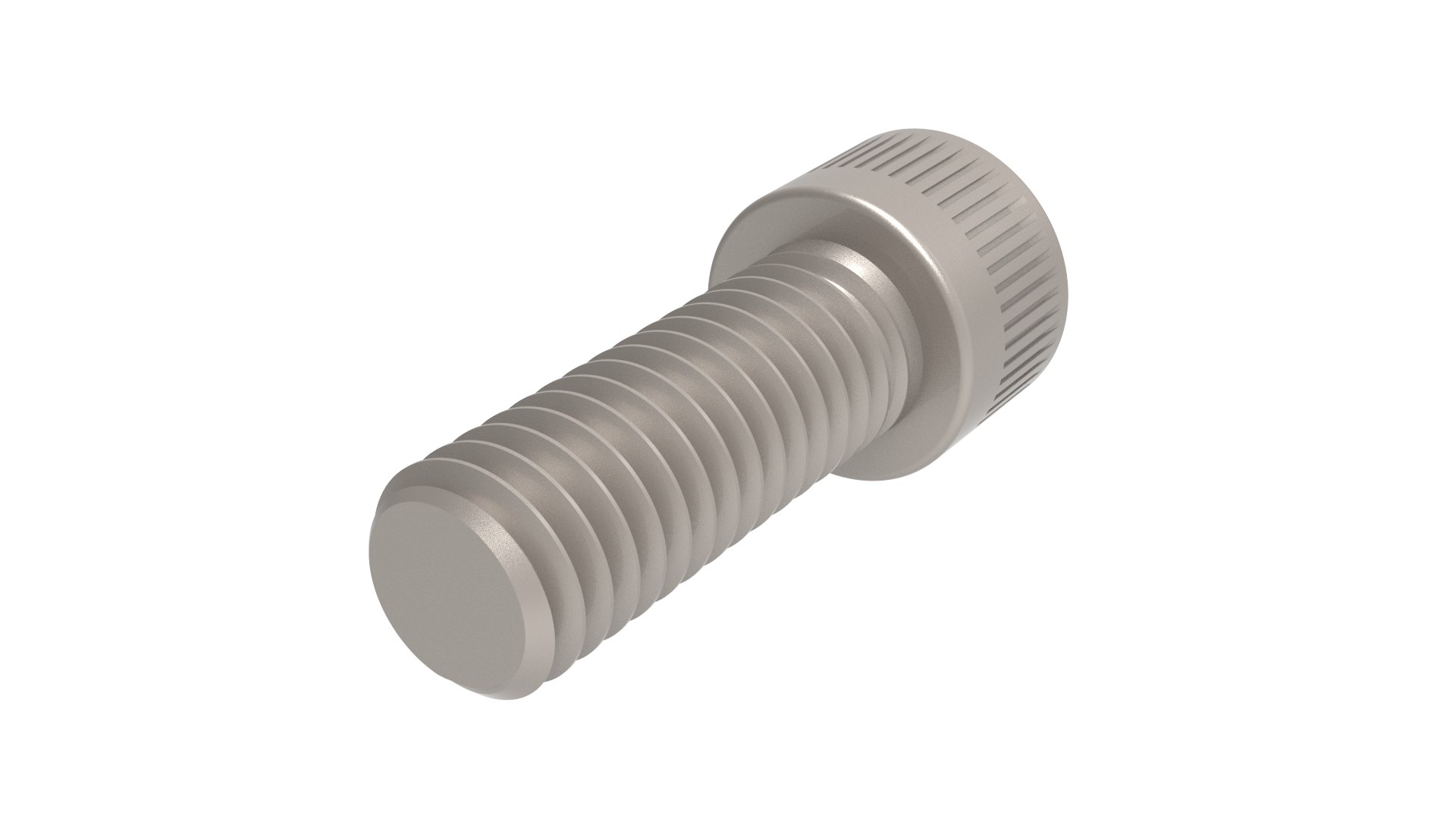 Socket Head Bolt 3-8 Tread -3-8 BSW Allen Bolt 3D Model - TurboSquid ...