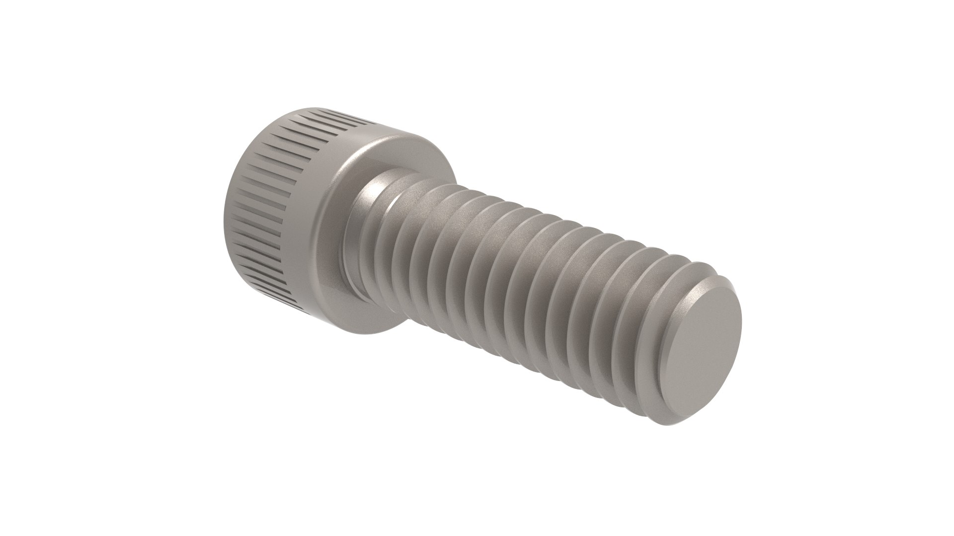 Socket Head Bolt 3-8 Tread -3-8 BSW Allen Bolt 3D Model - TurboSquid ...