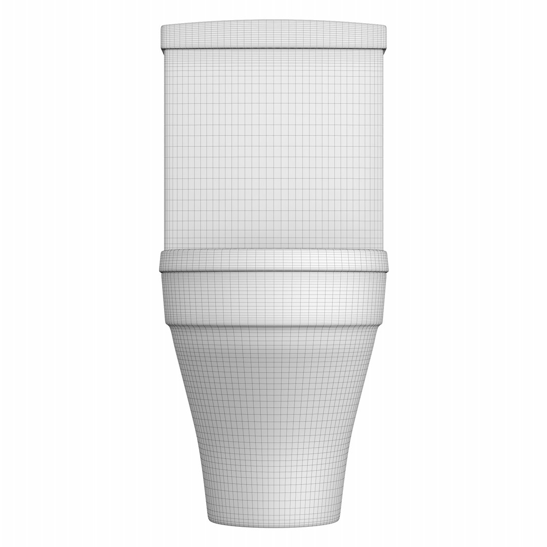 Piece Ewc Toilet 3D Model - TurboSquid 1693617