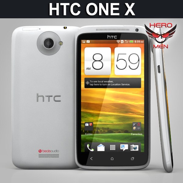htc x deluxe 3d obj