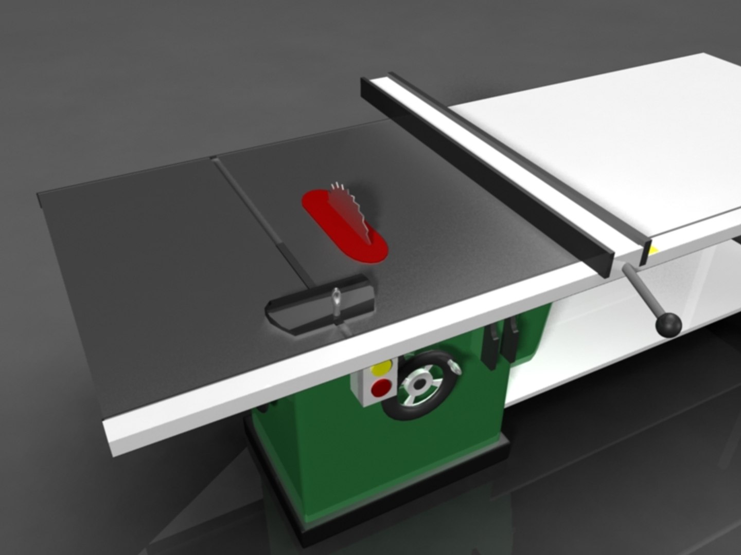 Woodworking Tablesaw Workshops 3d Model