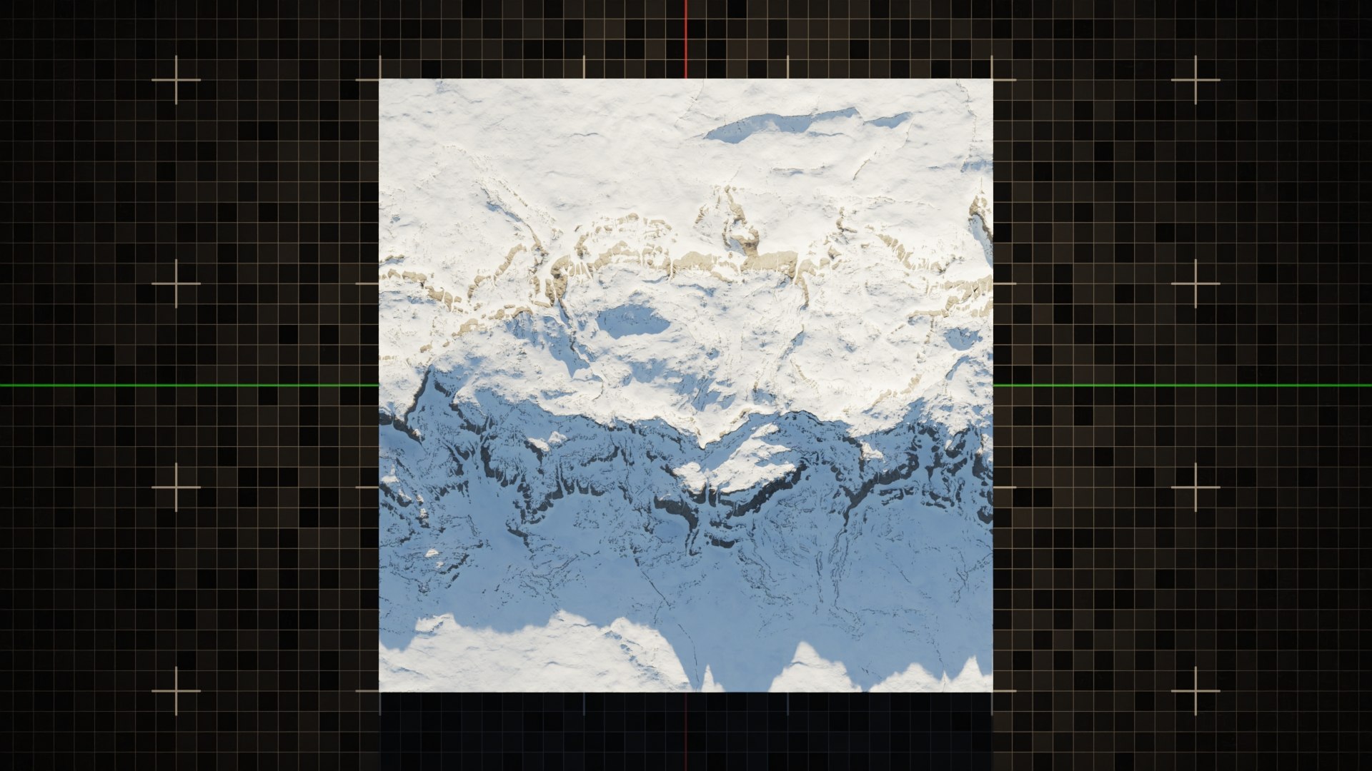 Tundra Cliff Terrain 8 3D Model - TurboSquid 2282405