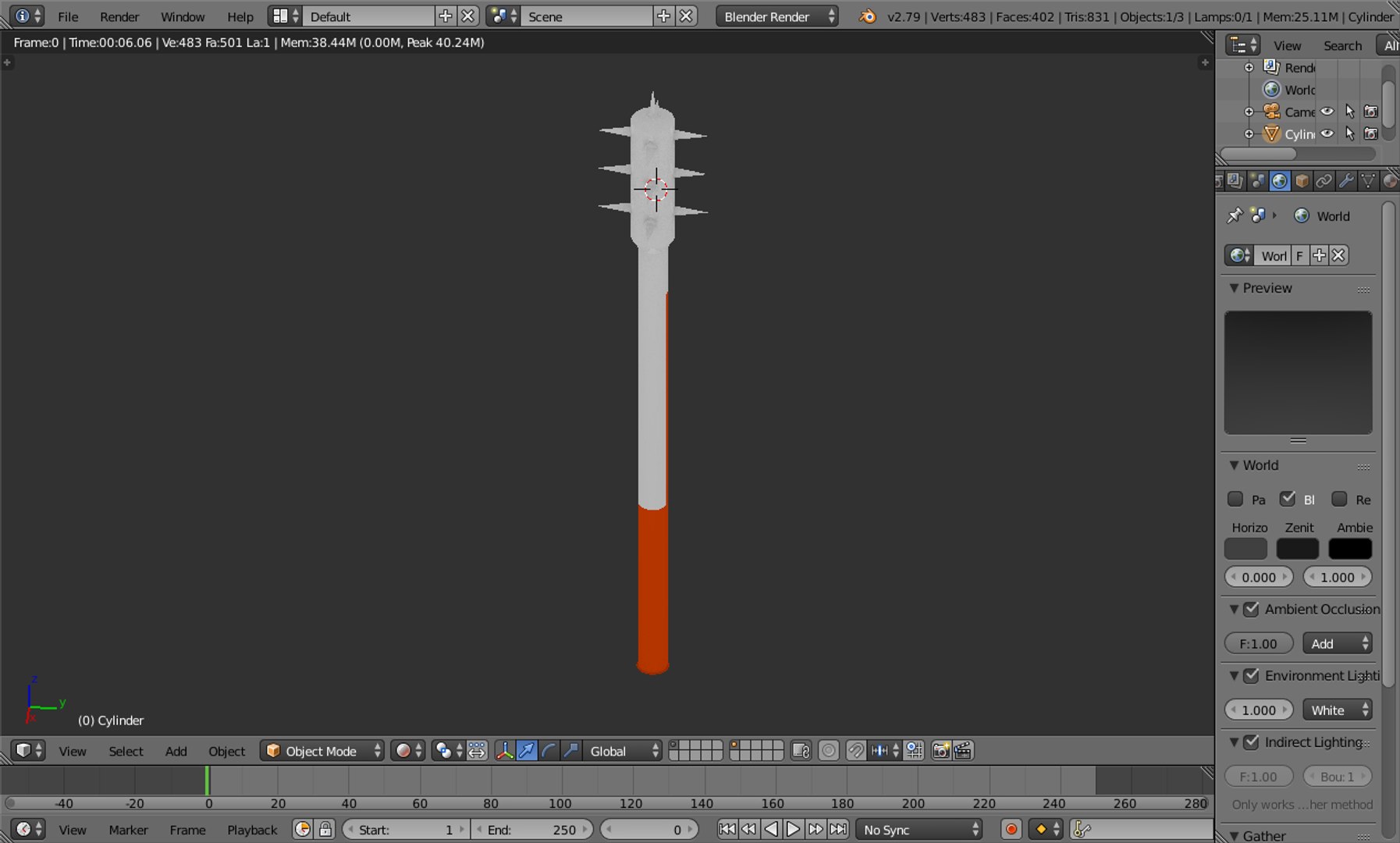 3D Model Mace Sharp - TurboSquid 1413664