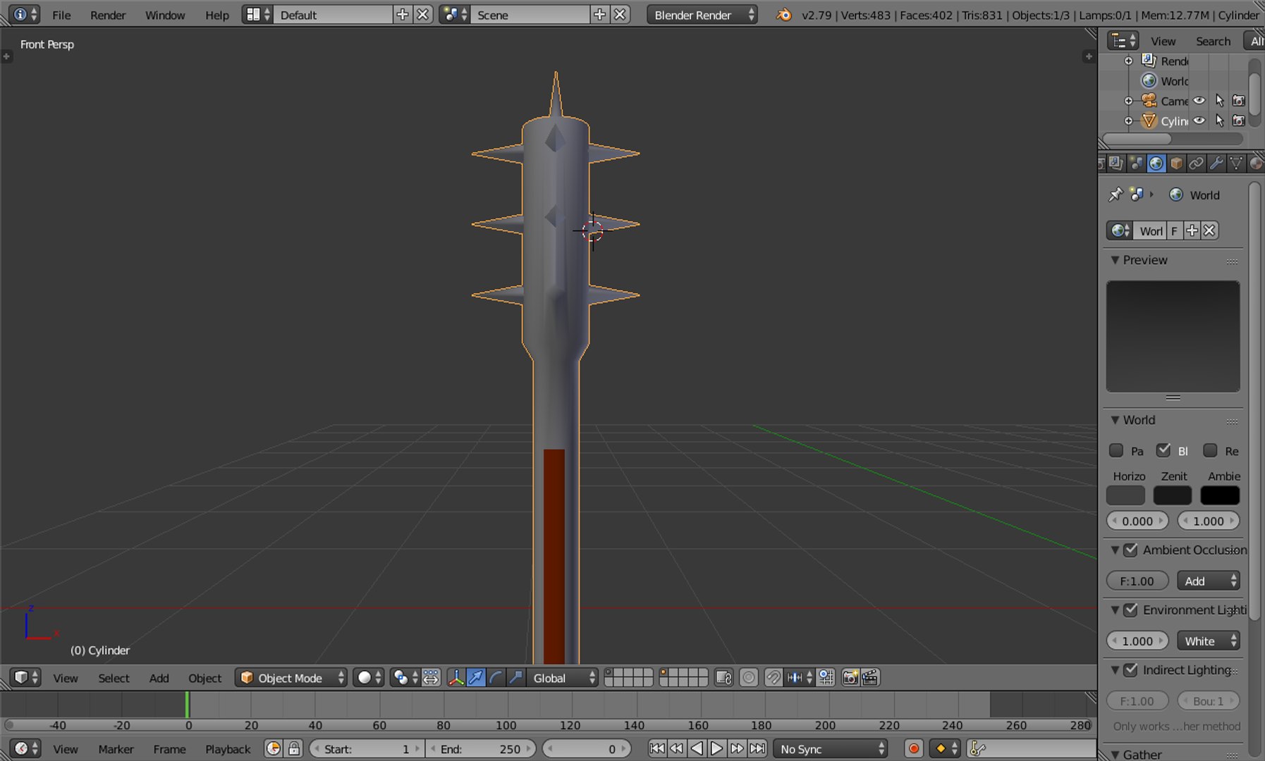 3D Model Mace Sharp - TurboSquid 1413664
