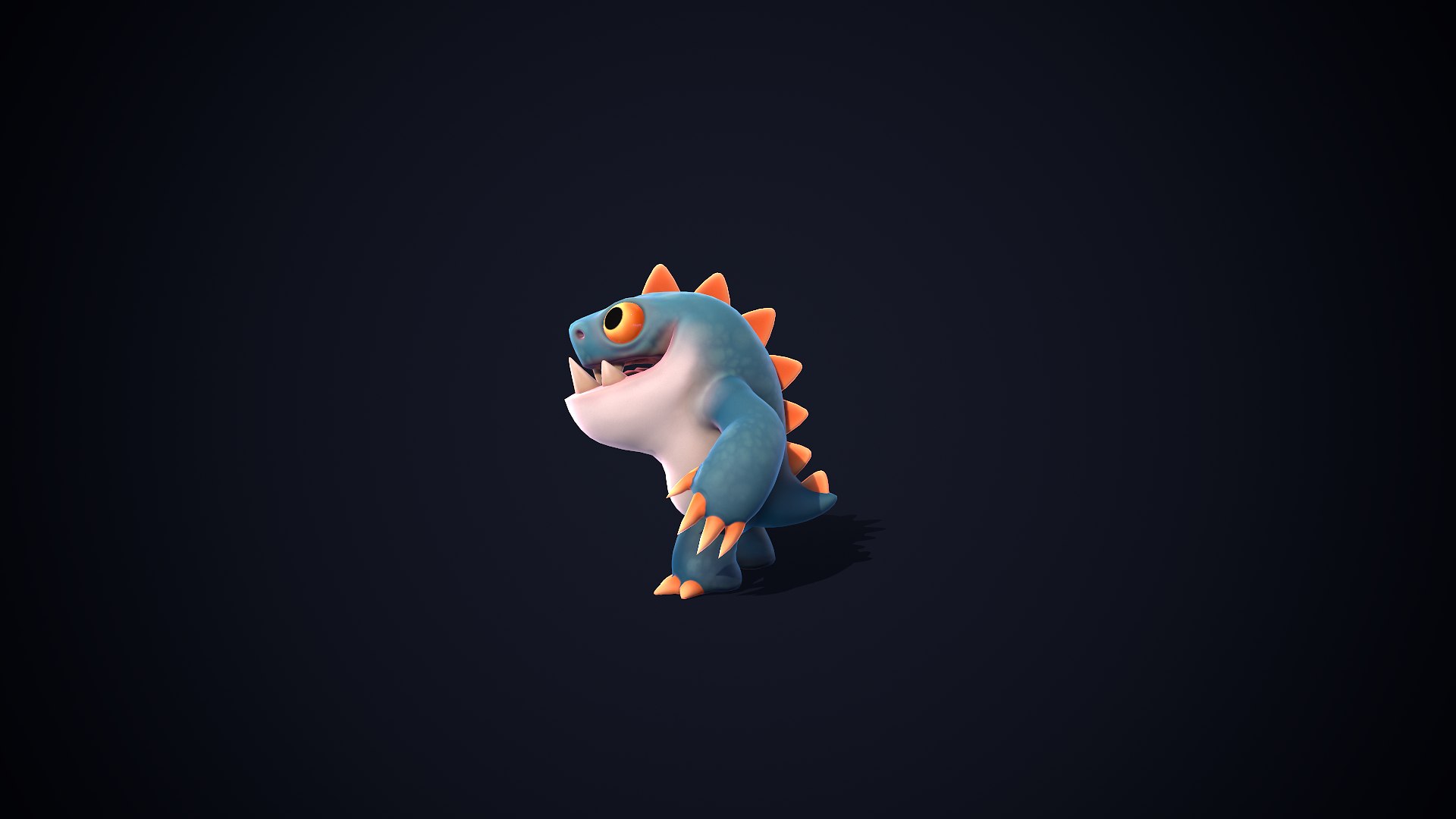Enemy Creature 3D Model - TurboSquid 1837339