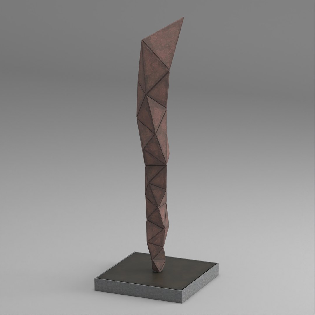 3D Paradigm Slender By Conrad Shawcross - TurboSquid 2225871