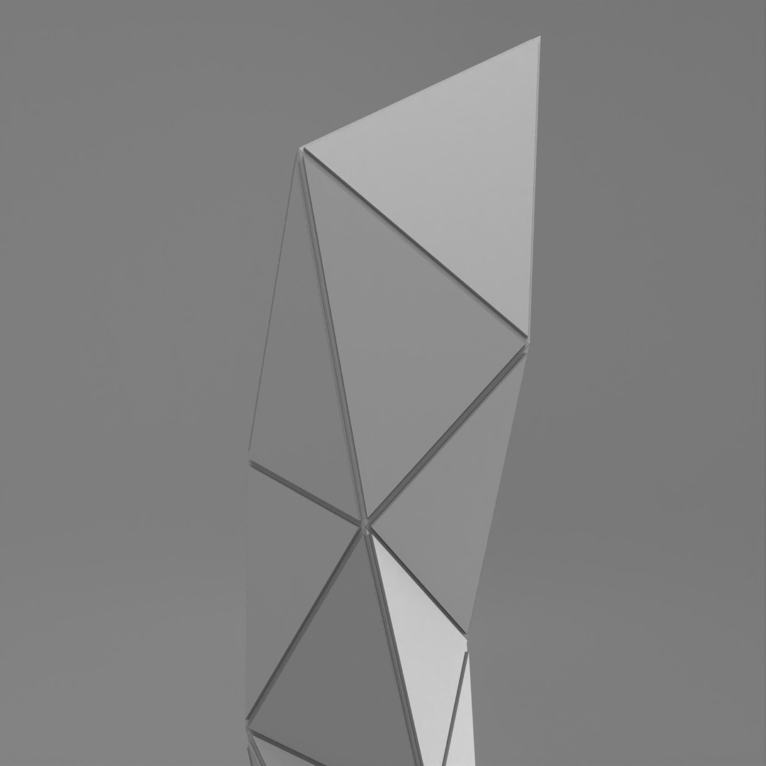 3D Paradigm Slender By Conrad Shawcross - TurboSquid 2225871