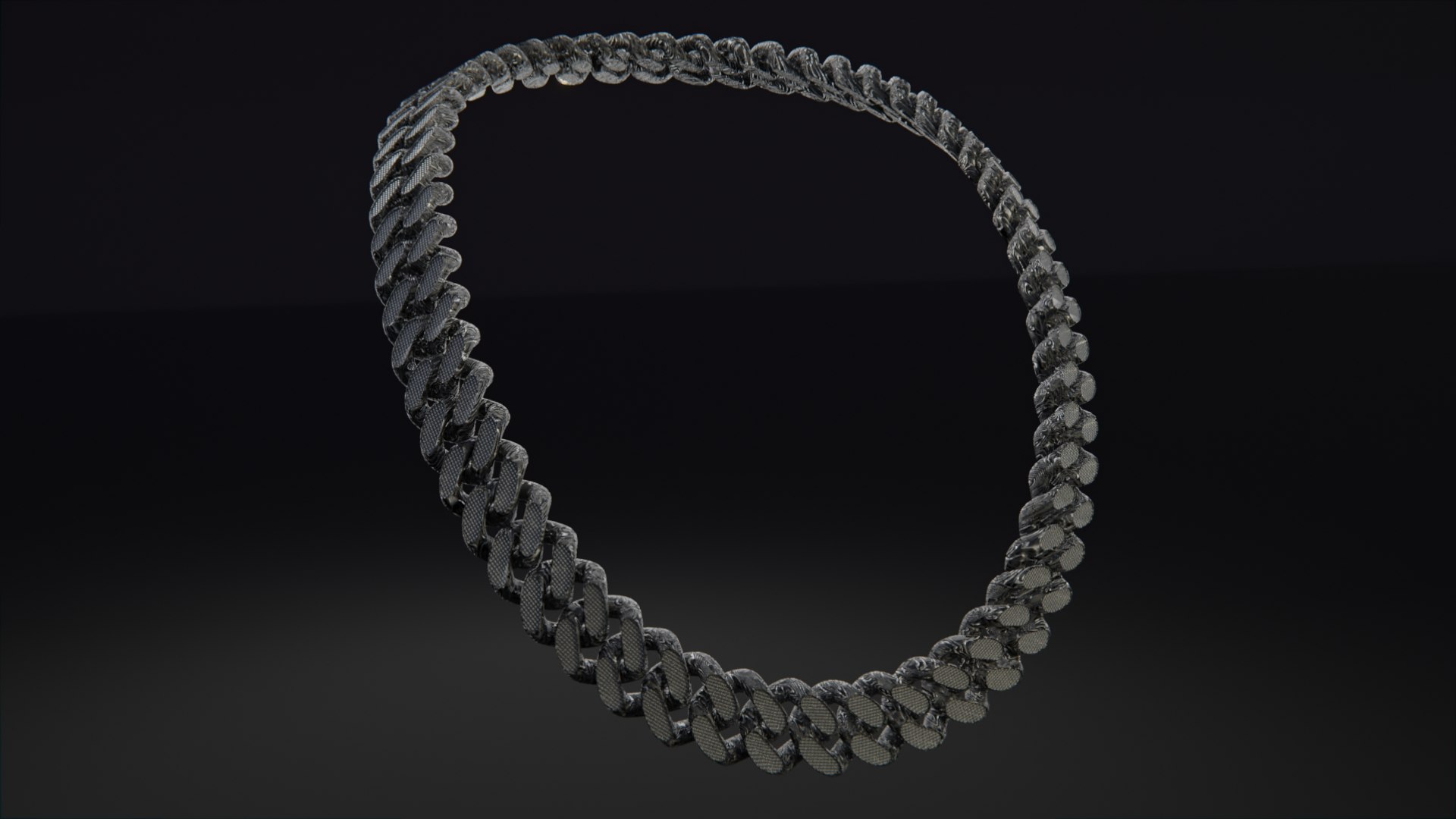 Damascus Diamond Link Chain 3D - TurboSquid 1833247