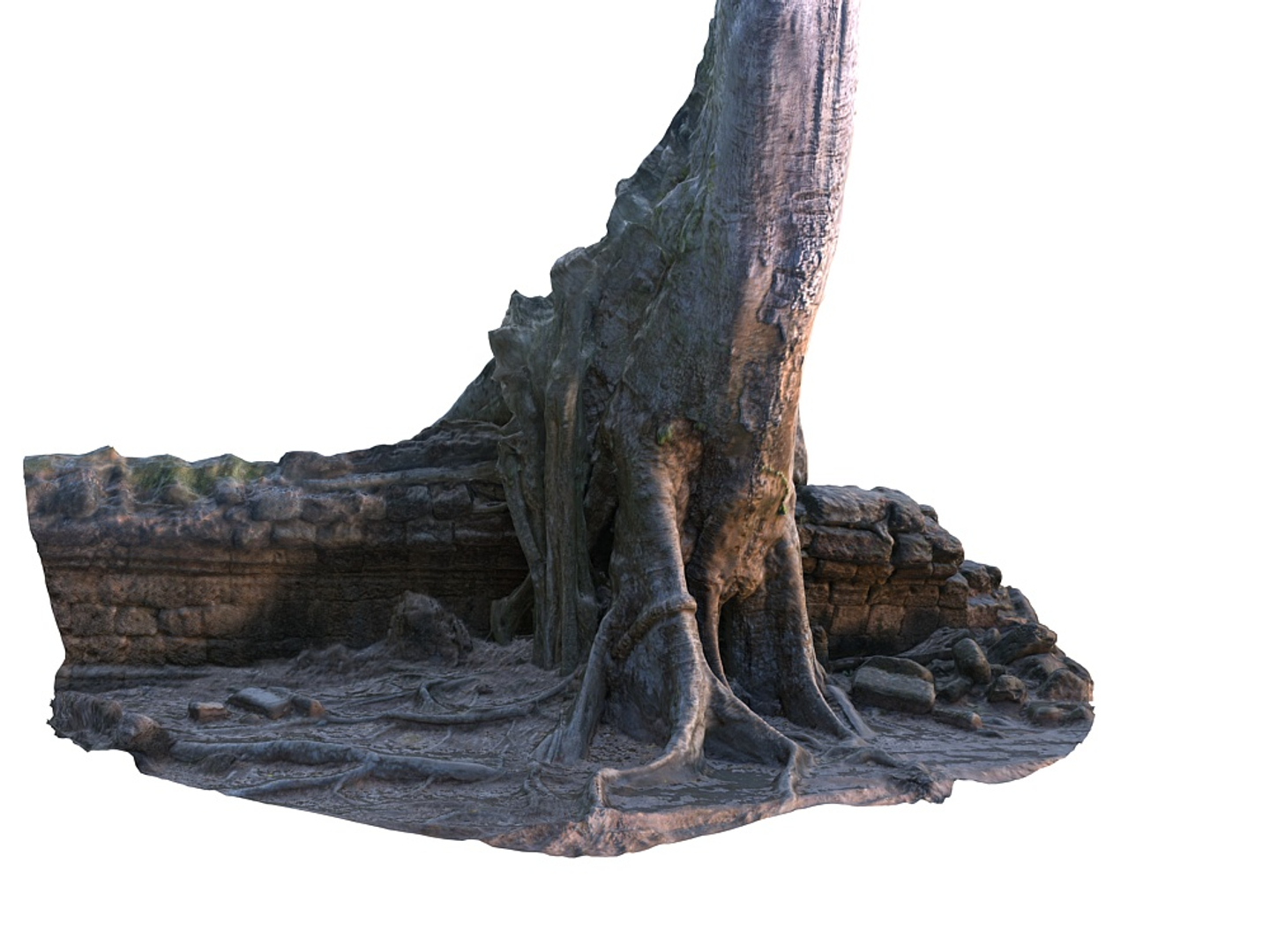 Jungle Tree Ultra Hd 3d Model