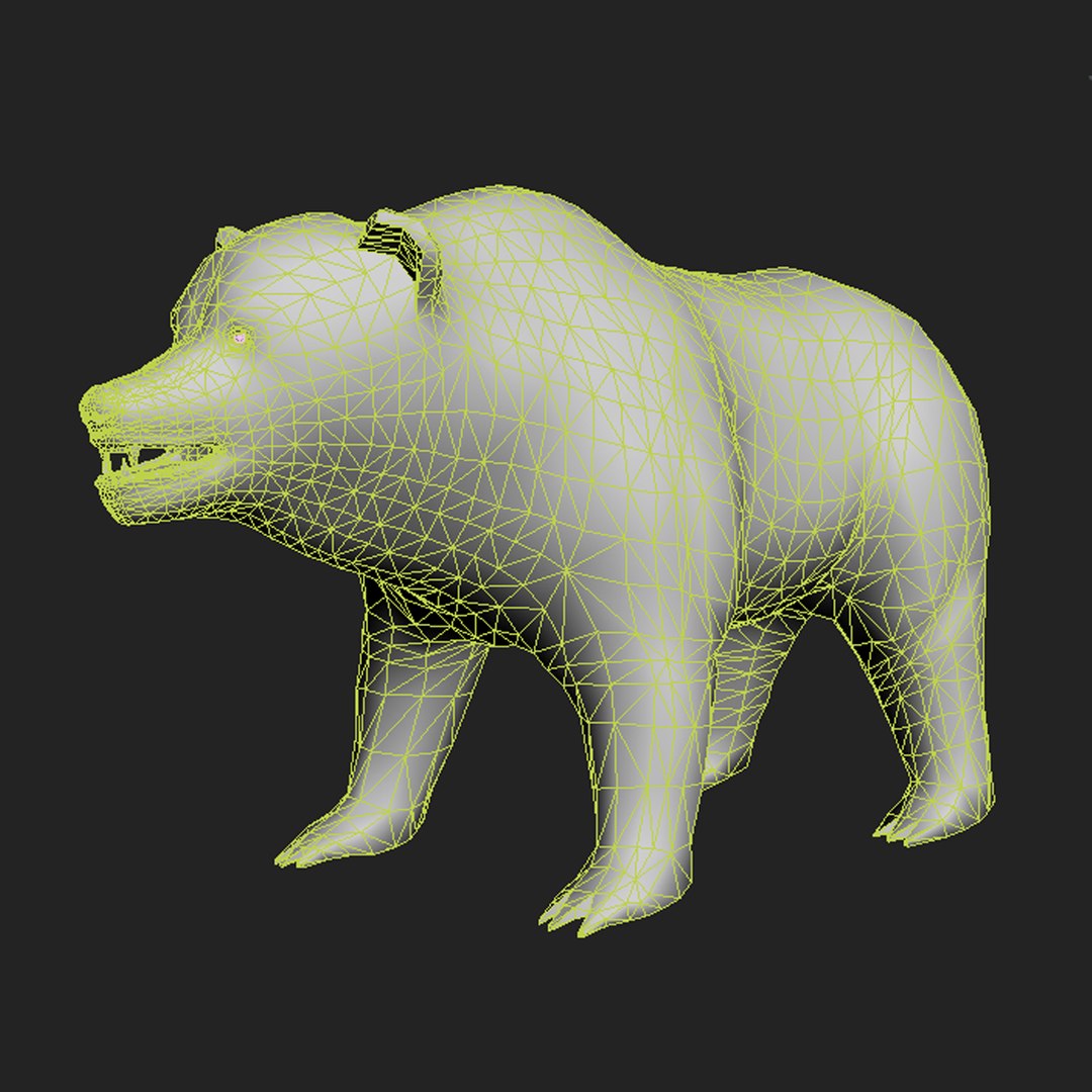 3d Bear Model